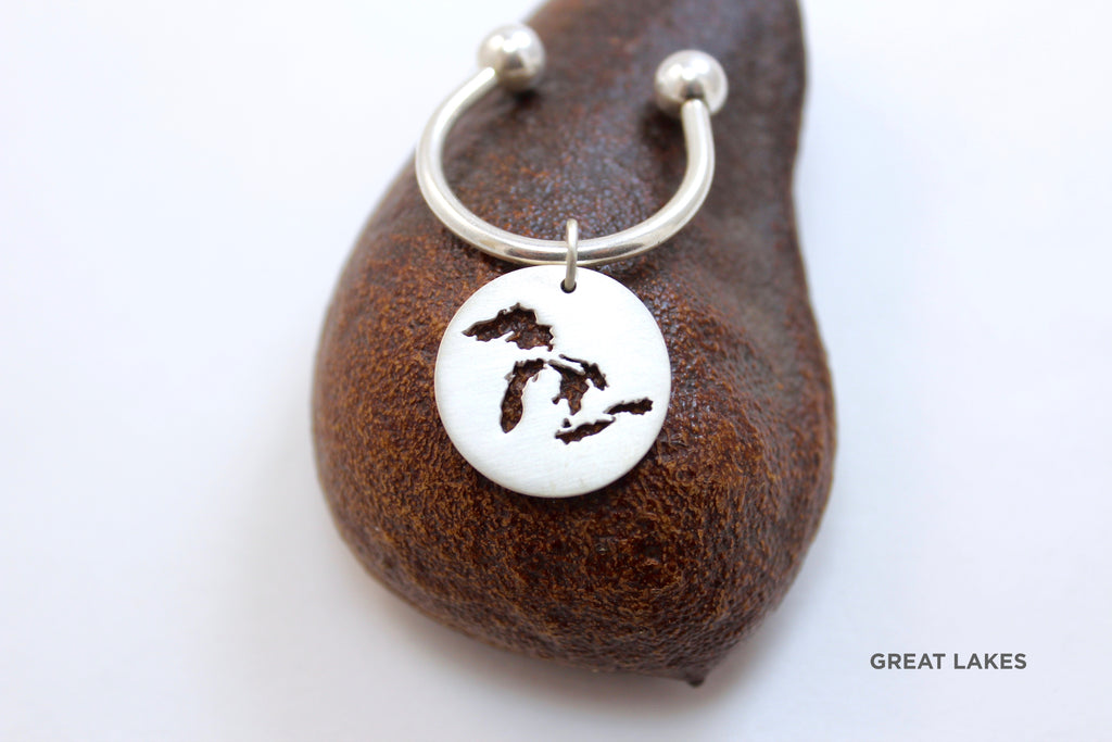 Horseshoe Key Ring – Borderline Jewelry